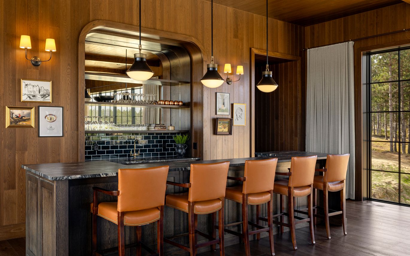 Modern Barn Retreat, a residential architecture project, Northworks